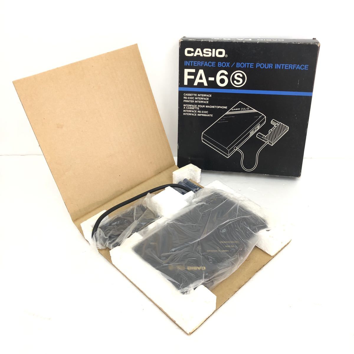 CASIO カシオ FA-6 ポケコン インターフェイス インターフェース ボックス ポケットコンピュータ 22052405(ポケット ...