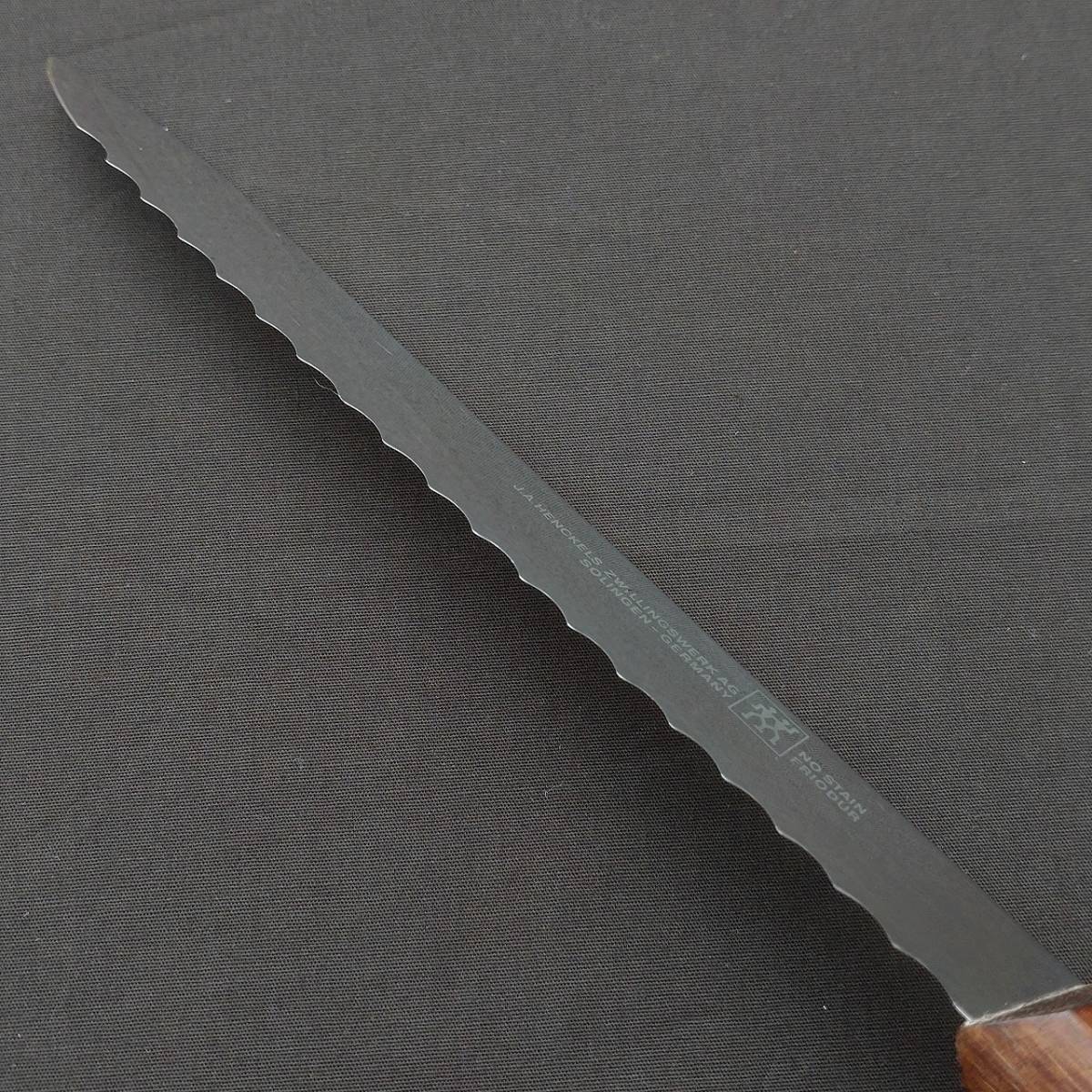 パン切りナイフ J.A.HENCKELS ZWILLINGSWERK AG SOLINGEN GERMANY NO STAIN FRIODUR ...