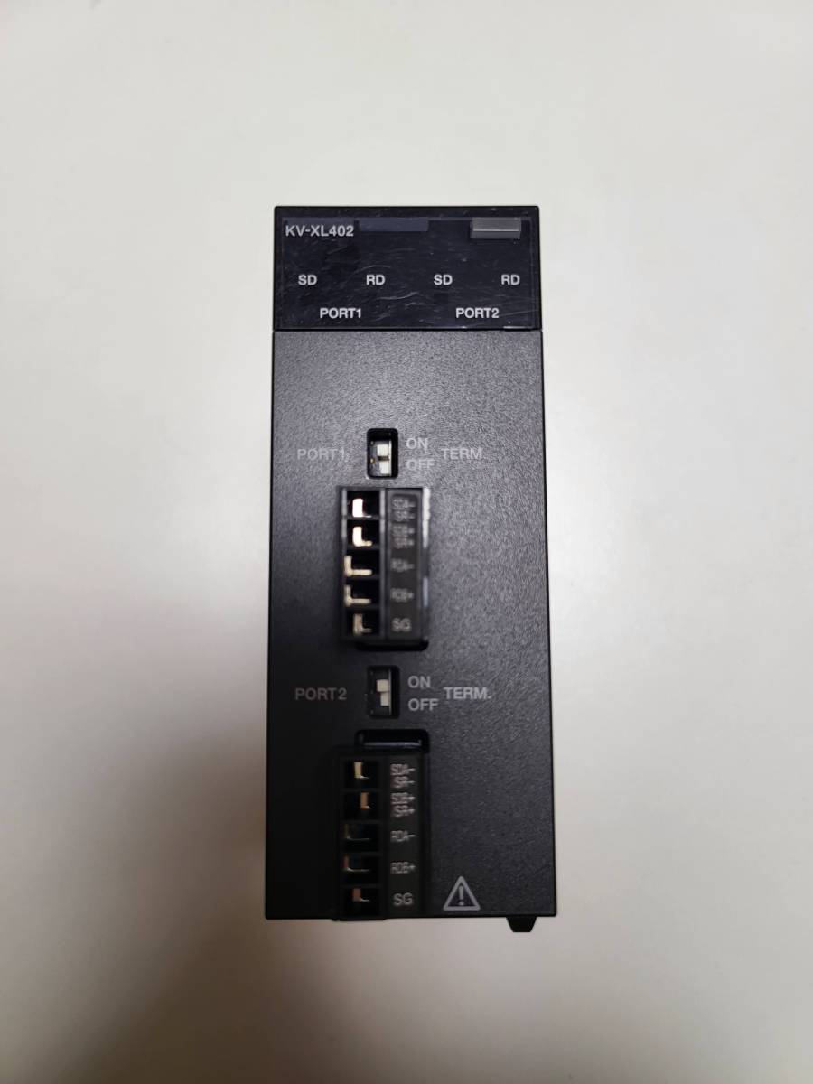 KEYENCE KV-XL402 シリアルコミュニケーションユニット 2ポート ①(その他)｜売買されたオークション情報、yahooの商品情報 ...