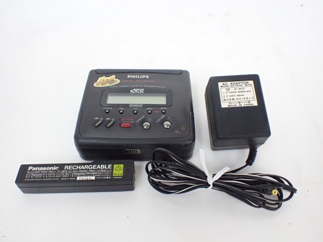 PHILIPS DCC170 DCCレコーダー ポータブル 18ビット dcc デジタルコンパクトカセットレコーダー フィリップス 66147 ...