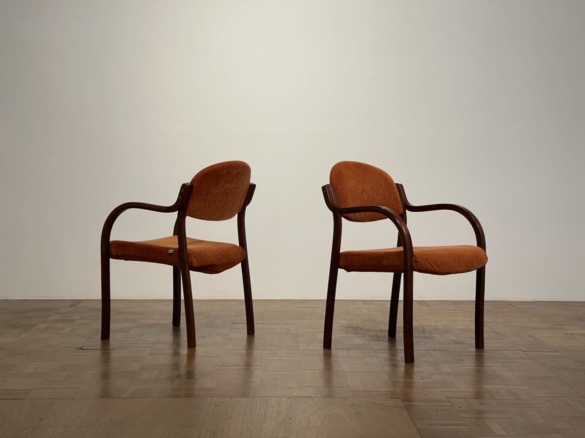 ノルウェー HELLAND Duun Chair ｜2脚セット 北欧モダン Life Chair 生涯椅子 ダイニングチェア ビーチ材 ...