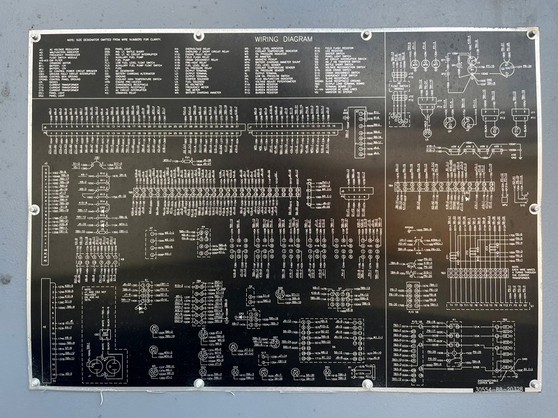 米軍放出品 FERMONT 発電機 10KW ジェネレーター ディーゼルエンジン MEP-813A IF10JM-W(その他)｜売買された ...