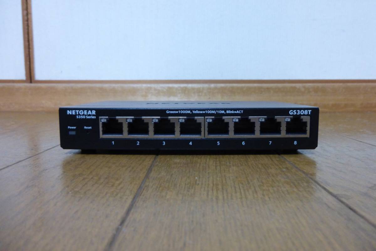 NETGEAR GS308T-100JPS スマートスイッチ スイッチングハブHUB 8ポート(イーサネットハブ)｜売買されたオークション情報 ...
