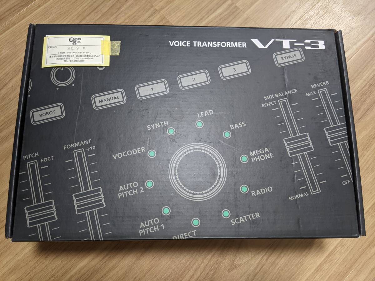 VT-3 Voice Transformer Roland valie.sports.coocan.jp