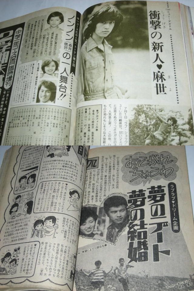 中学一年コース 1977/ 三浦友和 姿三四郎 キャンディーズカタログ 桜田淳子 BCR 756号王貞治/ あだち充 高橋亮子 怪盗ルパン ...