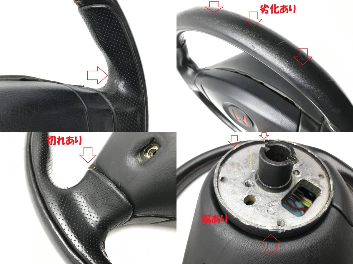 シビック タイプR EK9 純正 MOMO ステアリング ハンドル 赤ステッチ EG6 EK4 CL1 AP1 DC2 DC5 /即納(ステアリング、ハンドル本体)｜売買されたオークション情報 ...