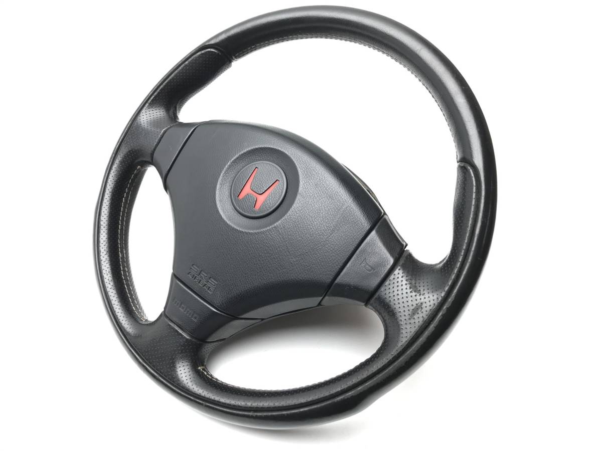 シビック タイプR EK9 純正 MOMO ステアリング ハンドル 赤ステッチ EG6 EK4 CL1 AP1 DC2 DC5 /即納(ステアリング、ハンドル本体)｜売買されたオークション情報 ...