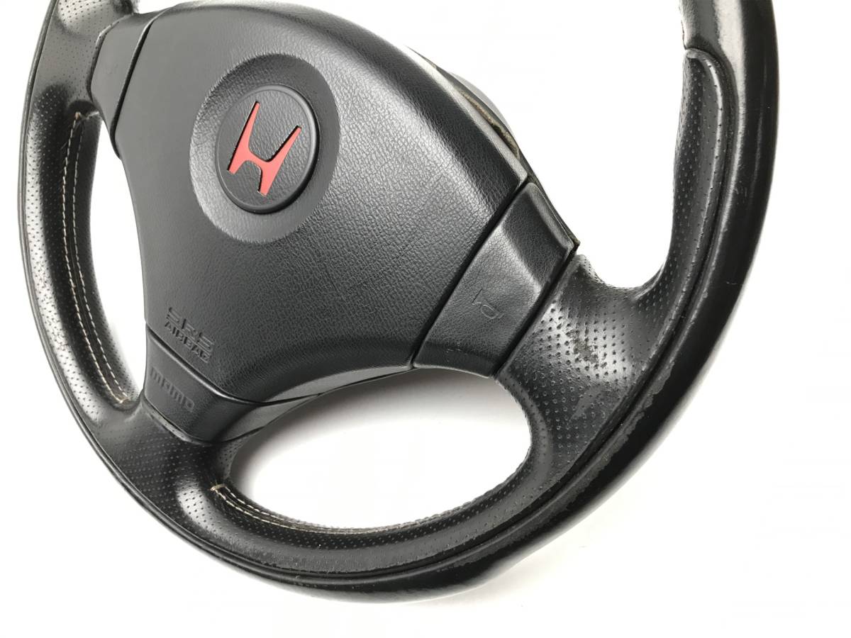 シビック タイプR EK9 純正 MOMO ステアリング ハンドル 赤ステッチ EG6 EK4 CL1 AP1 DC2 DC5 /即納(ステアリング、ハンドル本体)｜売買されたオークション情報 ...