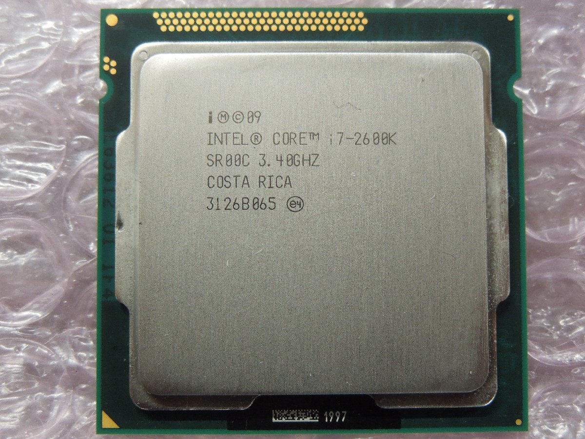 Core i7-2600K Sandy Bridge 3.4GHz SR00C LGA1155 H8327(Core i7)｜売買された ...