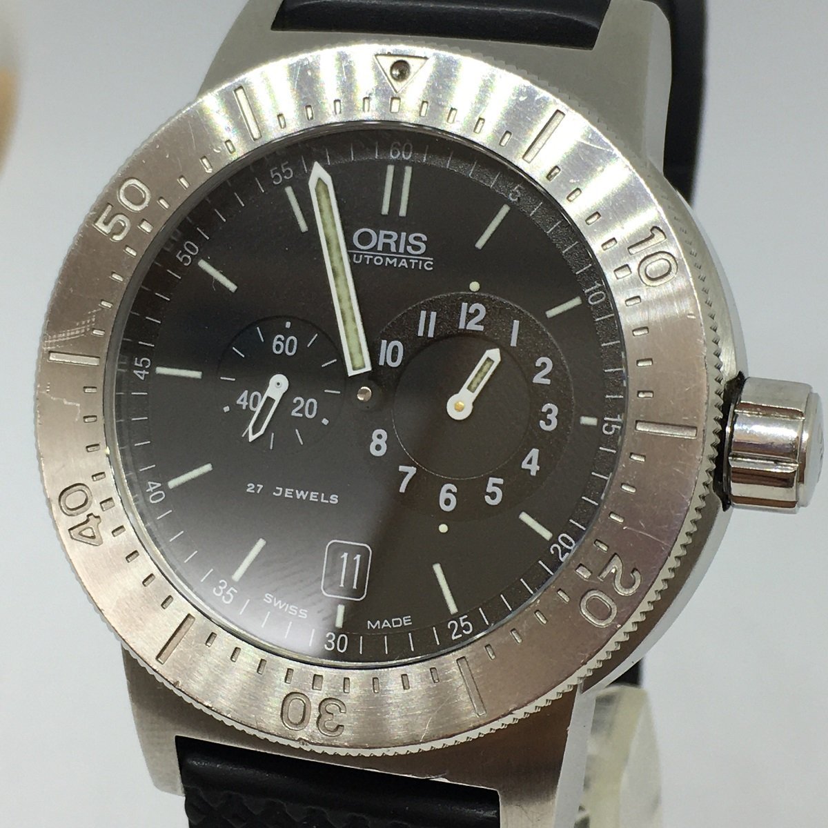 ORIS オリス レギュレーター 635-7514 ダイバーズ 自動巻き オートマチック デイト 腕時計 囗K巛(オリス)｜売買されたオークション情報、yahooの商品情報をアーカイブ公開 ...