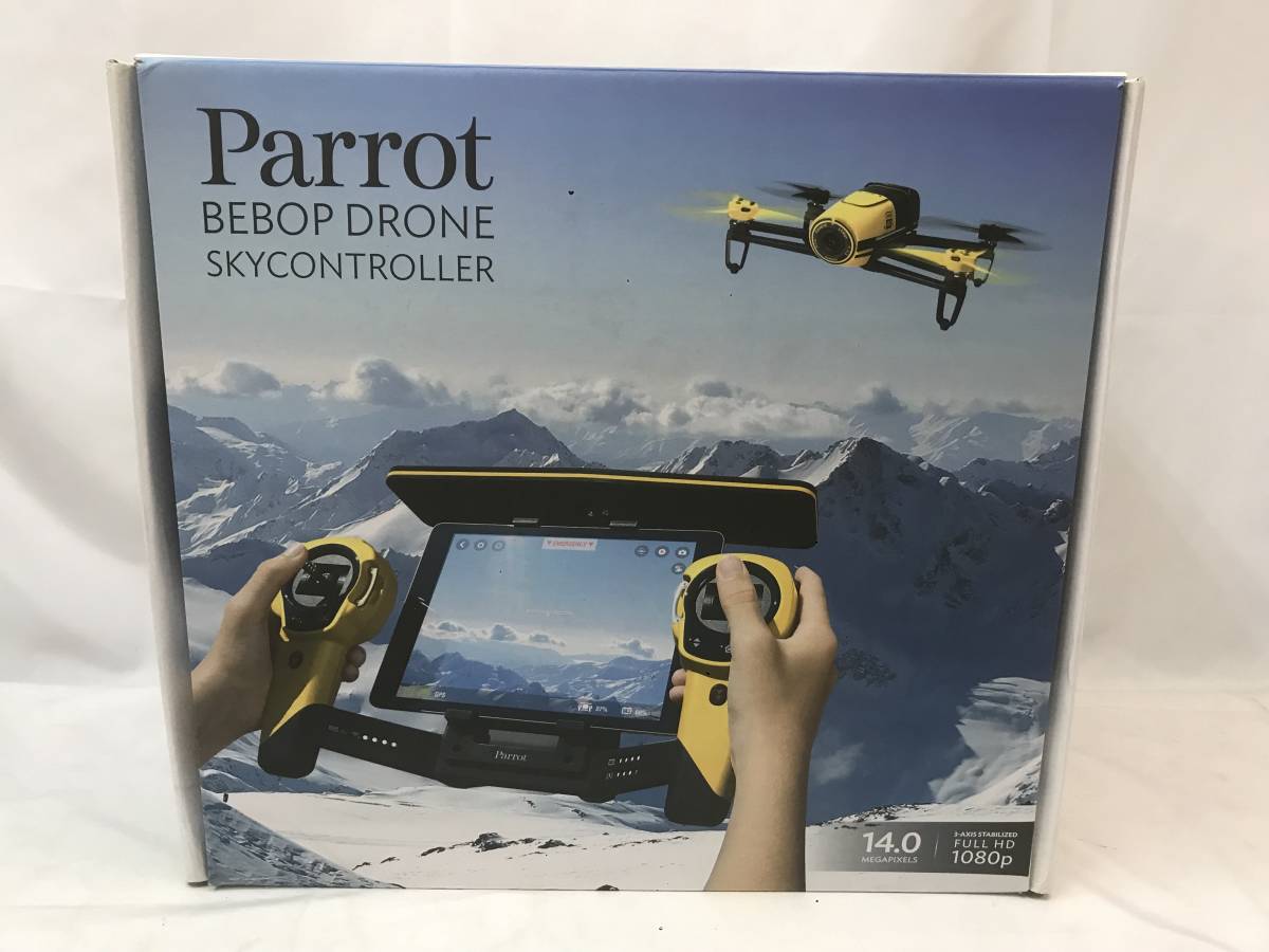 Parrot ドローン Bebop Drone + Skycontroller イエロー ジャンク品(ドローン本体)｜売買されたオークション情報、yahooの商品情報をアーカイブ公開 ...