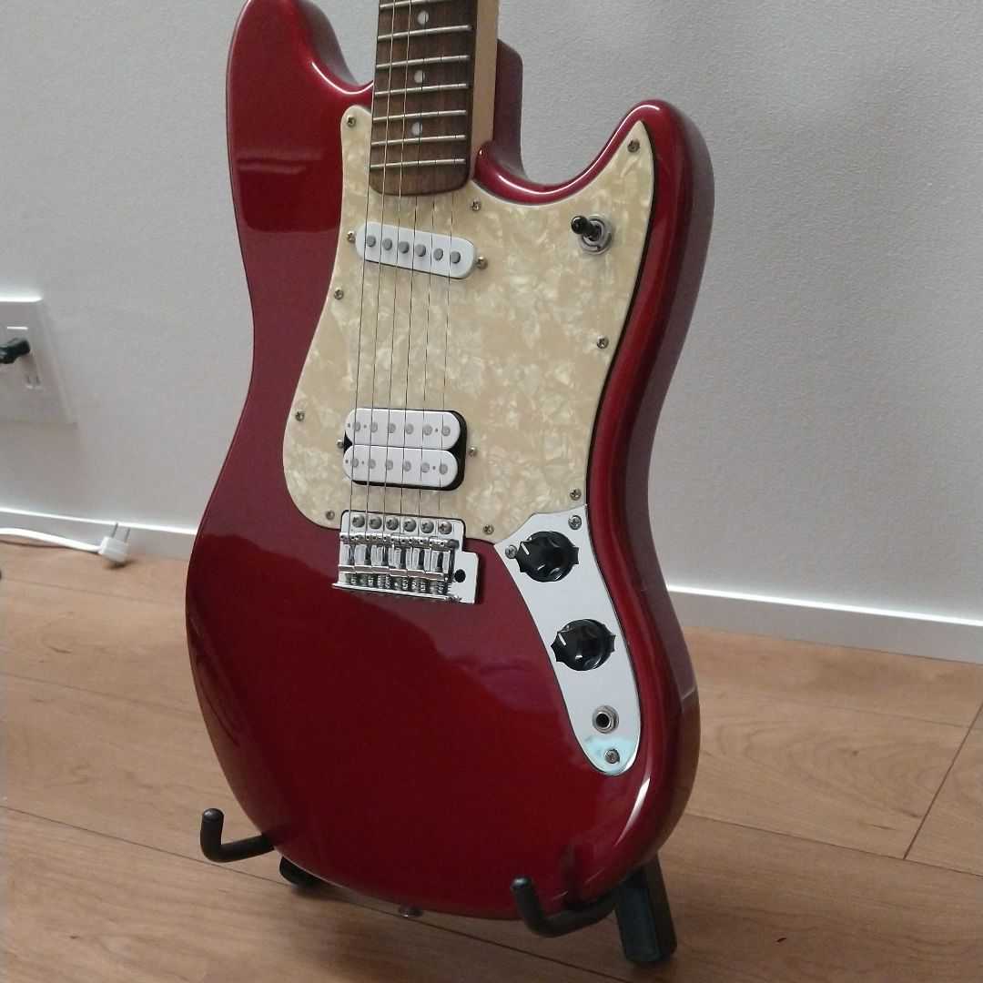 サイクロン エレキギター ケース付き FSR スクワイヤー squier by fender CYCLONE Jaguar ...