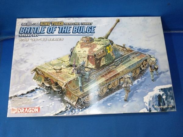 ドラゴン 6254 1/35 BATTLE OF THE BULGE KING TIGER HENSCHEL TURRET DRAGON 39 ...