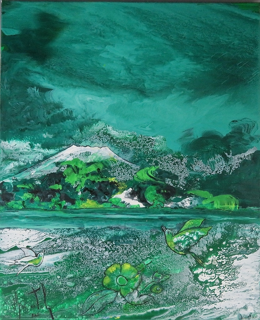 マークエステル 富士山の愛の讃歌 アクリル F12号 703(自然、風景画)｜売買されたオークション情報、yahooの商品情報をアーカイブ公開 - オークファン（aucfan.com）