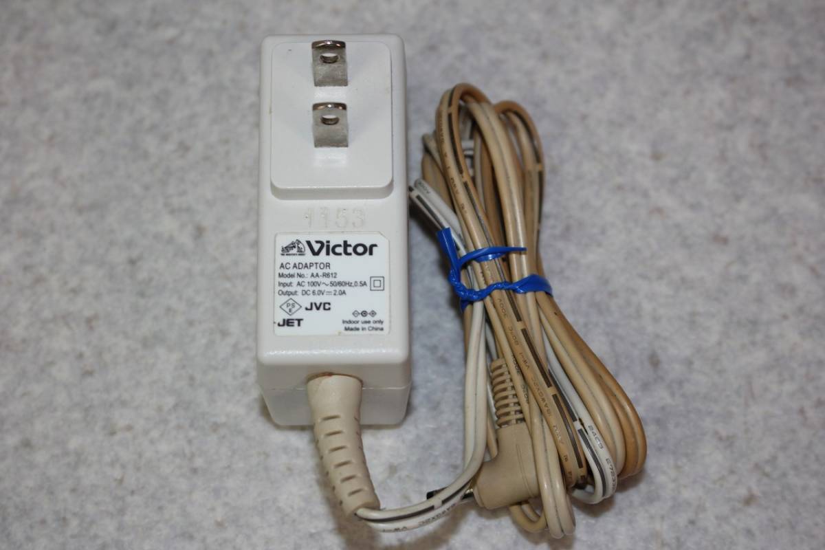 Victor ポータブルデジタルレコーダー用 ACアダプター RD-R1/R2用 AA-R612 み 管180(変圧器、アダプター)｜売買され ...