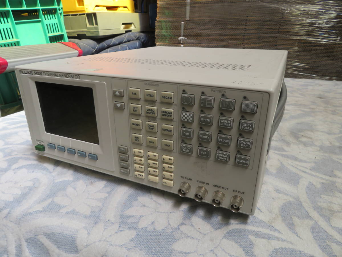 ウ-647 FLUKE/フルーク TV SIGNAL GENERATOR 54200M01 ジャンク品(アマチュア無線)｜売買された ...