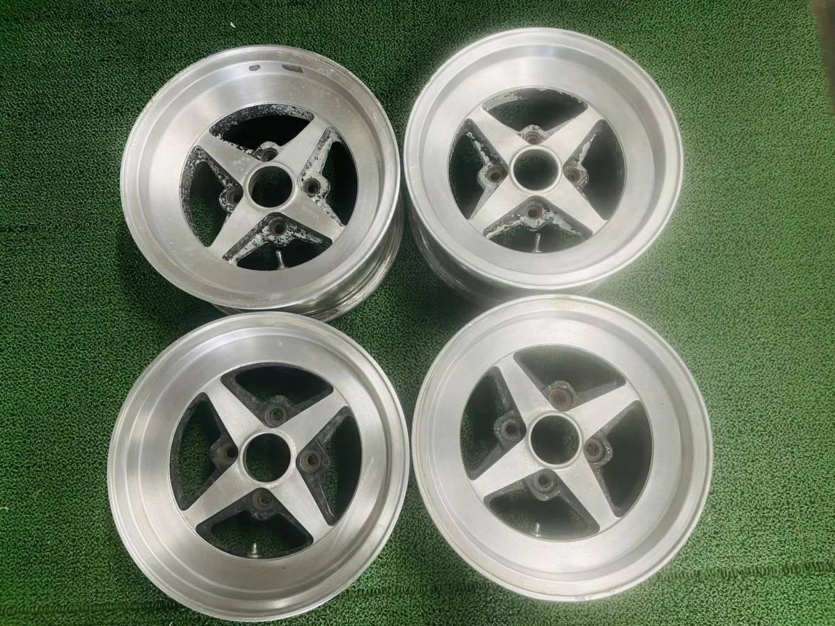 超 品 WORK Equip 02 ワーク エクィップ 14×6J +12×2本 6.5J-4 ×2本 4H-114.3 4本セット 旧車絶品 ...