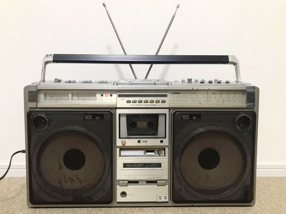 E255 SHARP/シャープ GF-505ST:1979年/昭和54年当時:84 800円 ステレオカセット ザ サーチャー 通電確認済 現状品(ラジカセ)｜売買されたオークション情報 ...