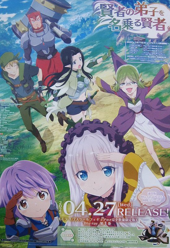 賢者の弟子を名乗る賢者 Blu-ray&DVD 発売告知ポスター B2(その他)｜売買されたオークション情報、yahooの商品情報をアーカイブ公開 - オークファン（aucfan.com）