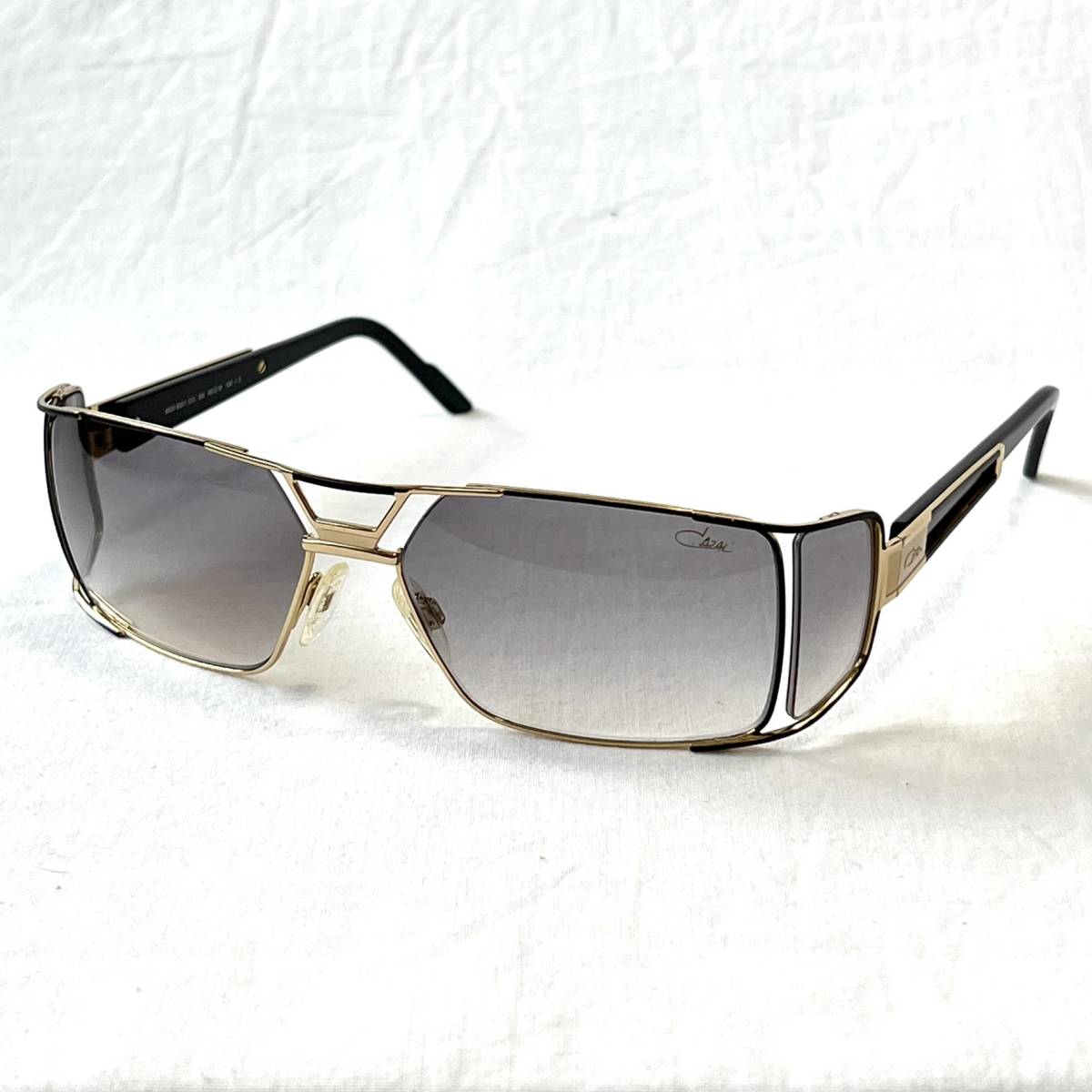 CAZAL カザール MOD.932/1 302 60mm サイドレンズ有り サングラス グラデーションレンズ ゴールド×ブラック メンズ レディース(金属フレーム)｜売買されたオークション ...