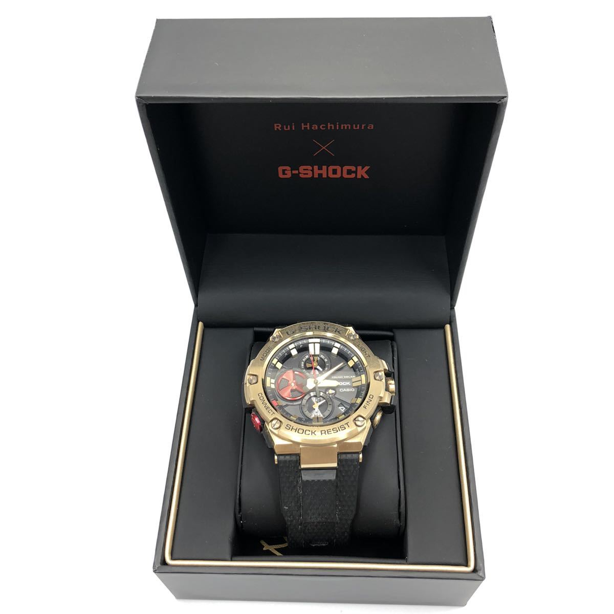 I8.4NG-I⑨ カシオ G-SHOCK Rui Hachimura メンズ腕時計 CASIO/Gショック/5513/GST-B100 ...