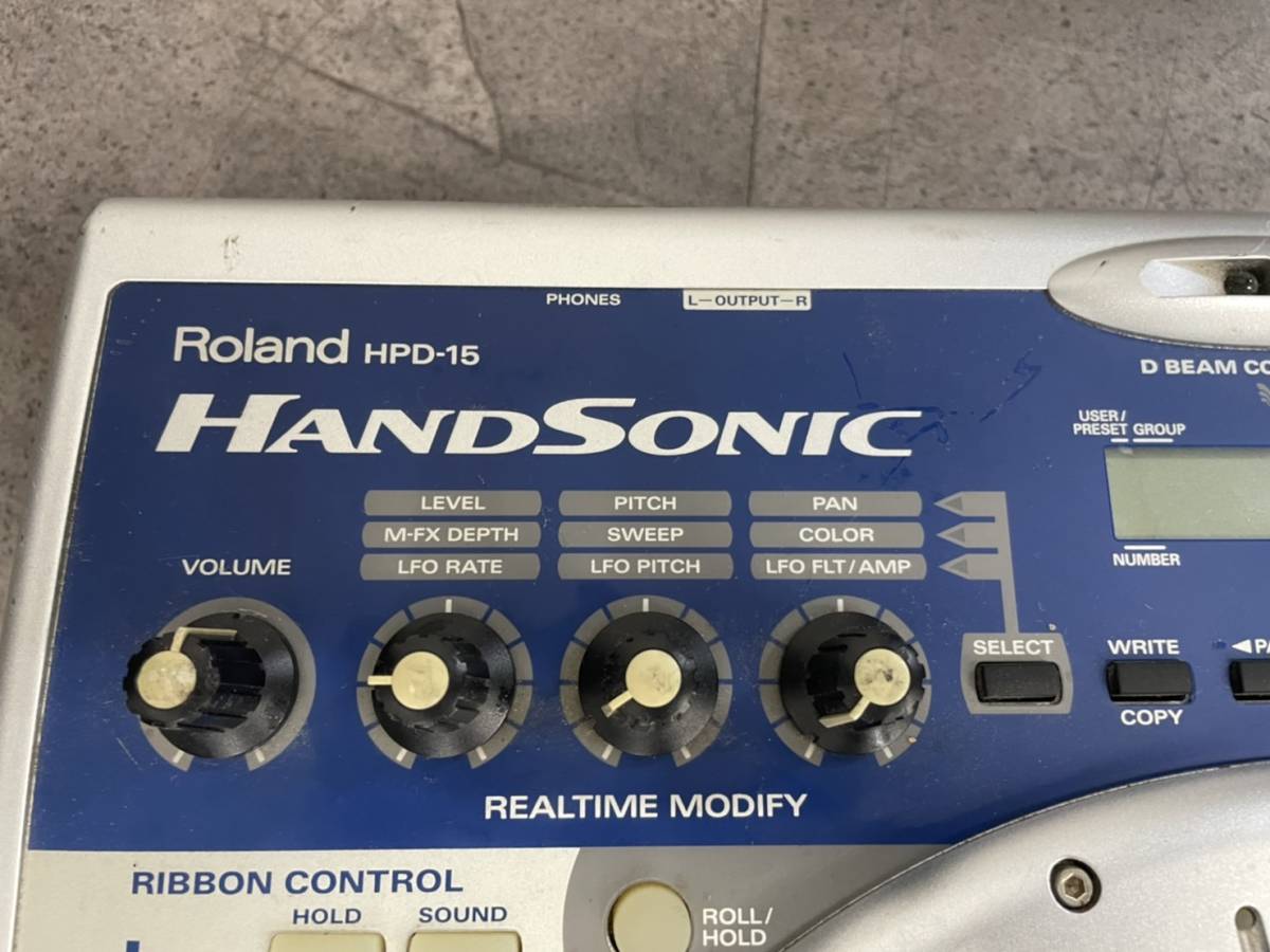 D08-038e// ジャンク品 Roland HandSonic HPD-15 パーカッション(電子ドラム)｜売買されたオークション情報 ...