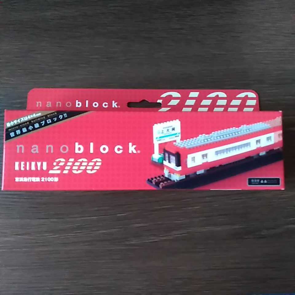 nanoblockナノブロック 京浜急行 京急 2100形 〒300/4972825142318カワダKQ電車車両列車Train赤い電車 ...