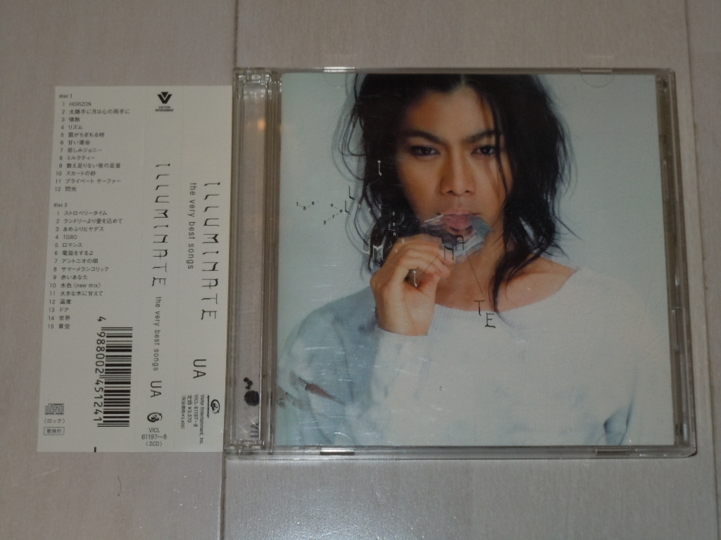 ベストアルバム 2CD UA ILLUMINATE~THE VERY BEST SONGS 情熱 リズム 雲がちぎれる時 甘い運命 スカートの砂 ミルクティー(UA)｜売買されたオークション ...