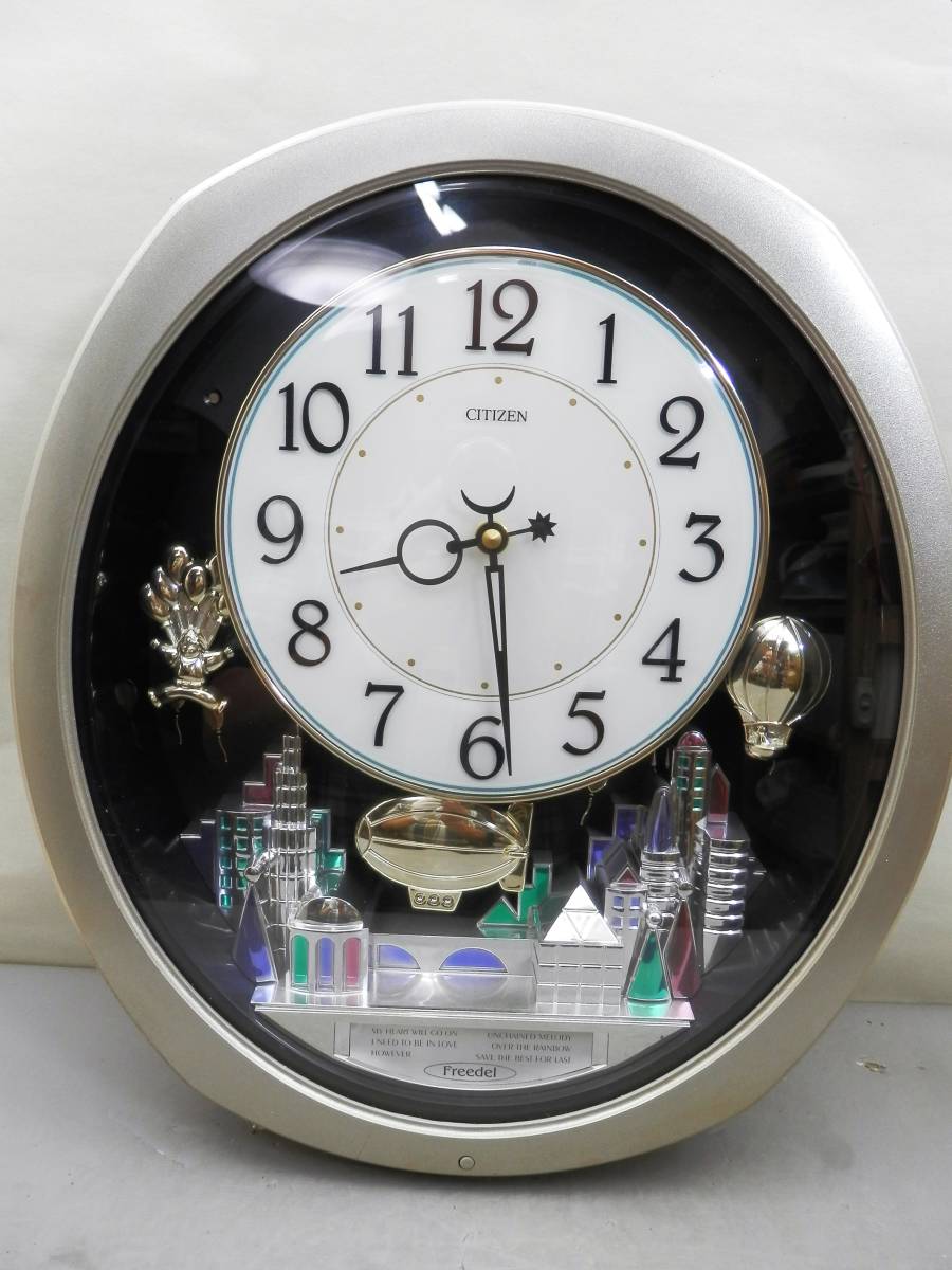 CITIZEN Freedel メロディ 壁掛け時計 約1866g 現状品(アナログ)｜売買されたオークション情報、yahooの商品情報を ...