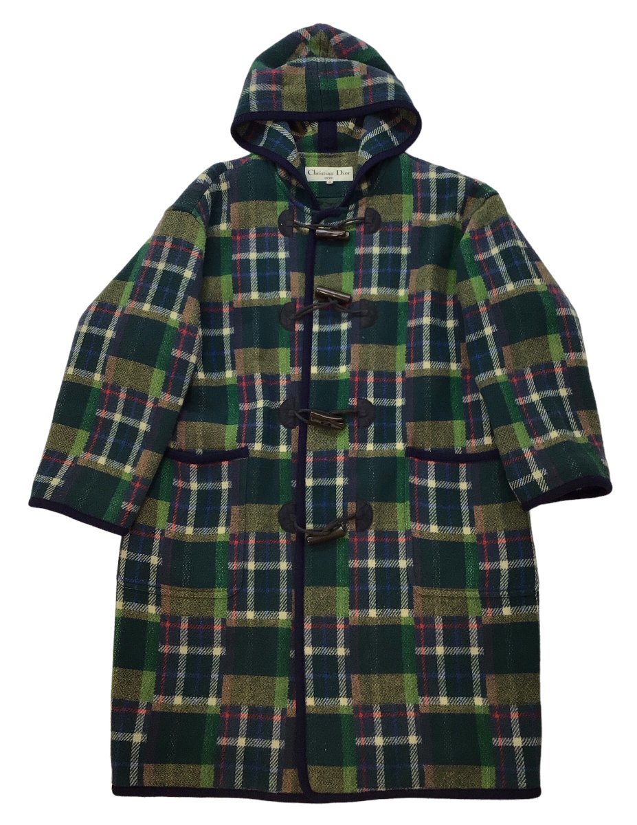 Christion Dior SPORTS クリスチャンディオール ダッフルコート サイズM 毛ナイロン混 裏地キルティング(ジャケット、上着 ...