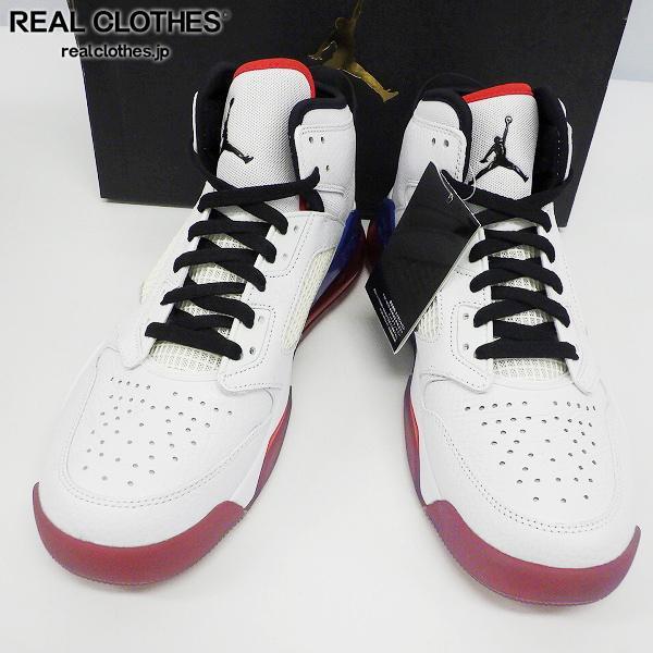 NIKE/ナイキ JORDAN MARS 270 WHITE/BLACK-UNIVERSITY RED-RUSH BLUE 20SP-S ...