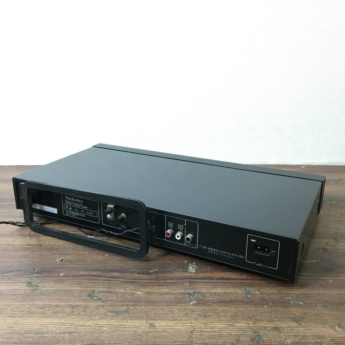 Panasonic Technics ST-G60 FM/AMチューナー classAA回路 北TO2(チューナー)｜売買されたオークション ...