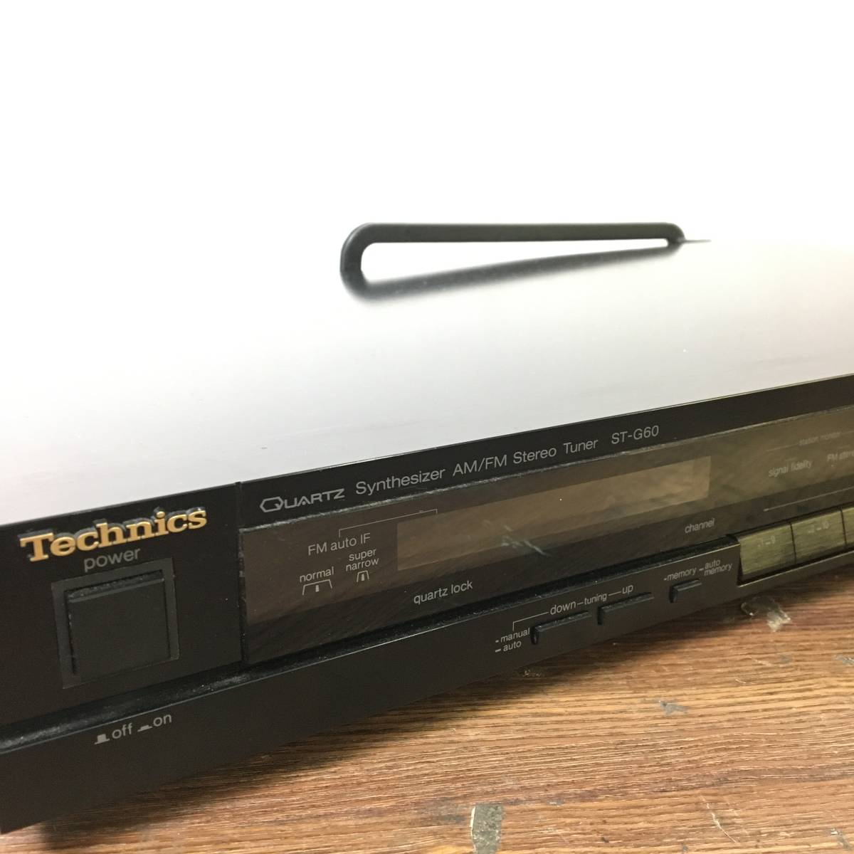 Panasonic Technics ST-G60 FM/AMチューナー classAA回路 北TO2(チューナー)｜売買されたオークション ...