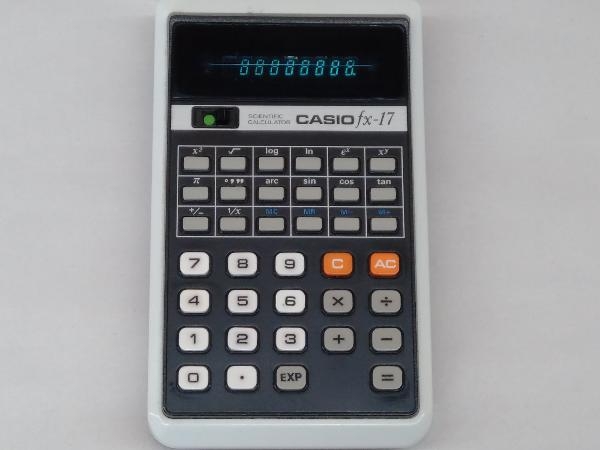 鴨c095 CASIO/カシオ 関数電卓 fx-17 蛍光表示管 レトロ電卓(カシオ)｜売買されたオークション情報、yahooの商品情報を ...