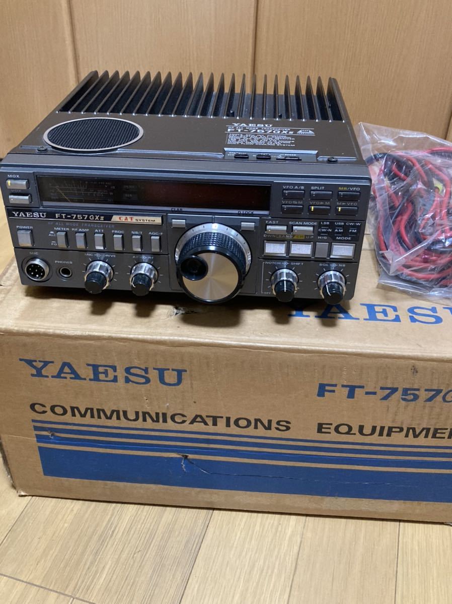 FT-757GXII 八重洲無線 元箱 電源ケーブル付き 外観綺麗 電源入らず(その他)｜売買されたオークション情報、yahooの商品情報を ...