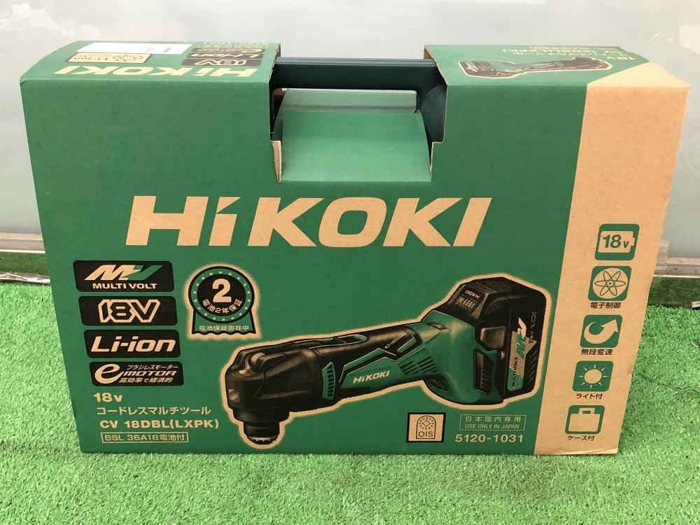 015 品 価格 HiKOKI ハイコーキ コードレスマルチツール CV18DBL LKPK(木工用)｜売買されたオークション情報、yahoo ...