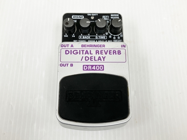 BEHRINGER DR400 DIGITAL REVERB デジタル リバーブ ギター エフェクター ベリンガー O6888202(その他 ...