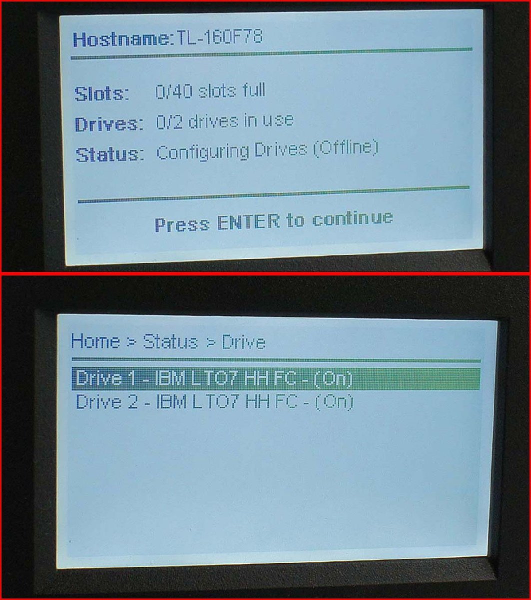 IBM TS4300 6741-L1U 6741-A1F テープライブラリ LTO7 Tape Library ドライブ ラック サーバー ...