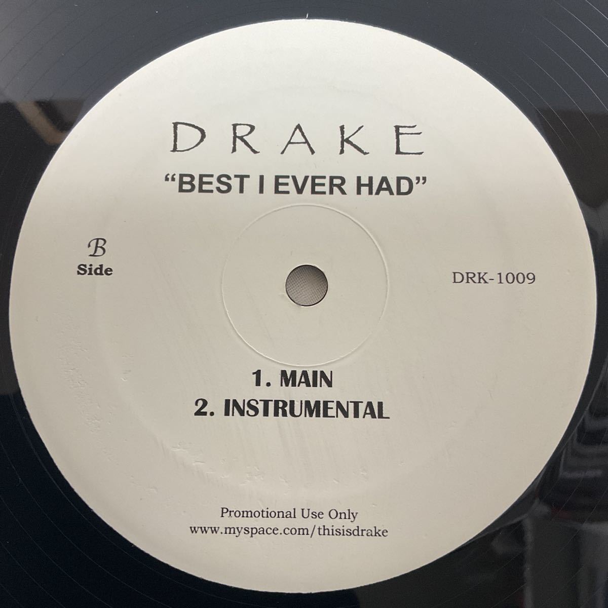 Drake / Best I Ever Had Remixes / 12inch レコード / DRK-1009 / 2009 / HIP ...
