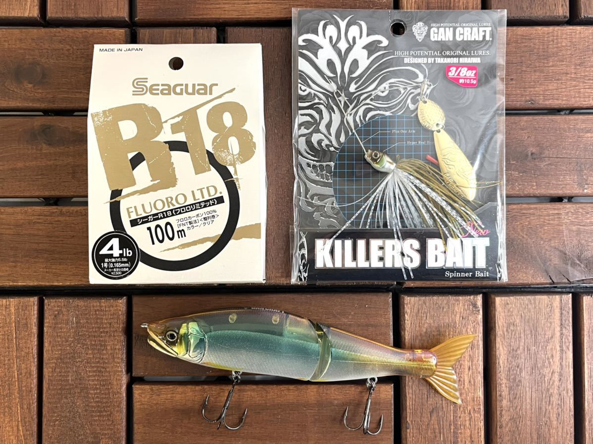 ガンクラフト 鮎邪 ジョインテッドクロー 178 タイプF #1091カラー ネイティブシャッド & New キラーズベイト #モロコ 他 計 ...