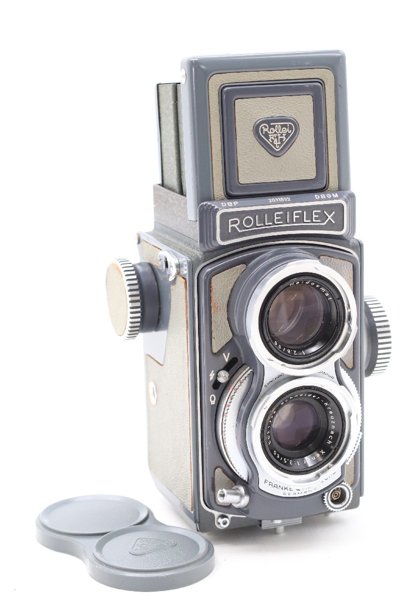 ジャンク ROLLEI ローライ ROLLEIFLEX 4×4 ベビーローライ SCHNEIDER KREUZNACH Xenar 60mm F3.5 二眼レフ フィルムカメラ 41079-F ...