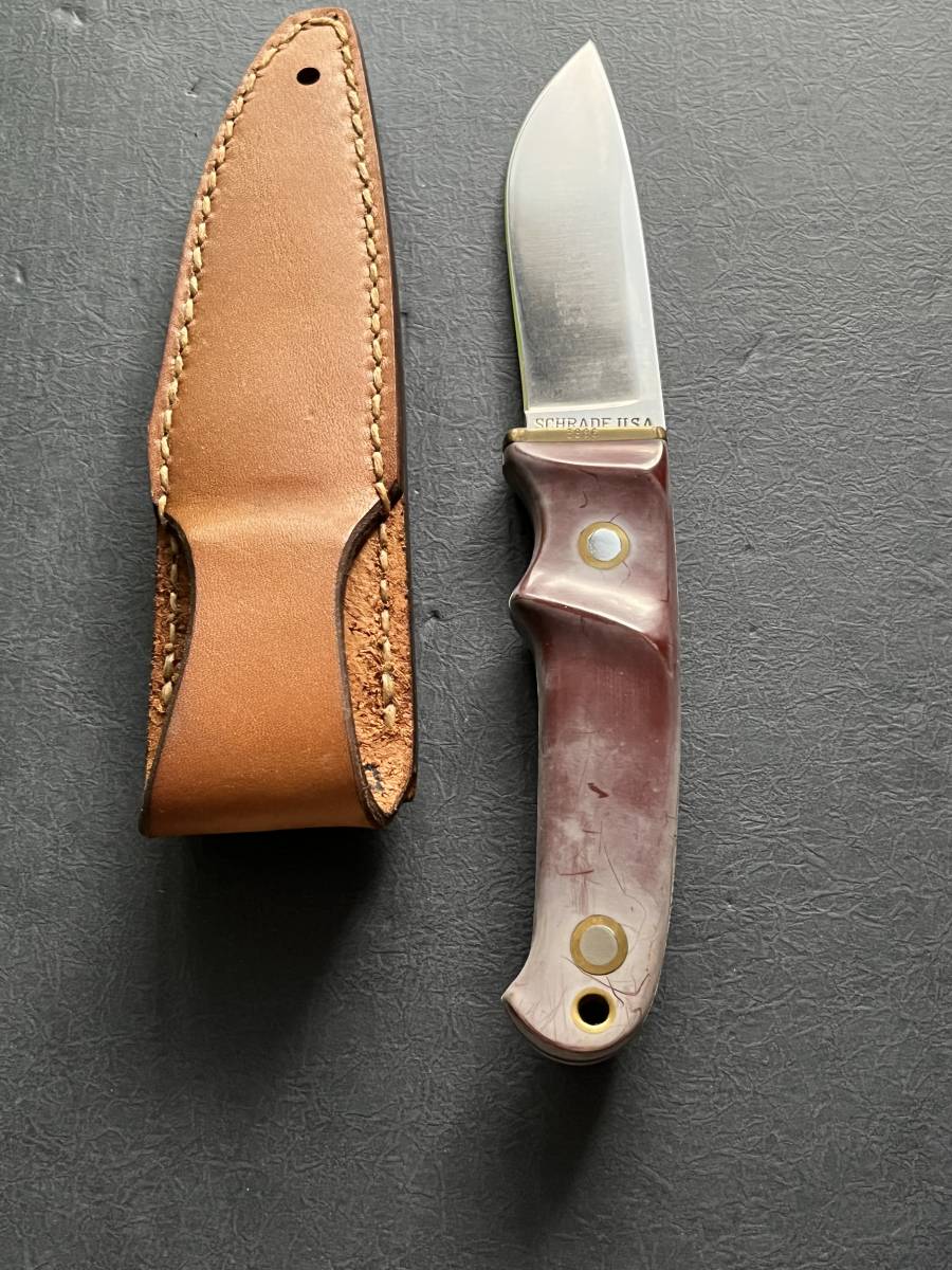 SCHRADE Loveless U.S.A シュレード ラブレス ハンター シリアル No.3886(ハンティングナイフ、狩猟刀)｜売買されたオークション情報、yahooの商品情報を ...