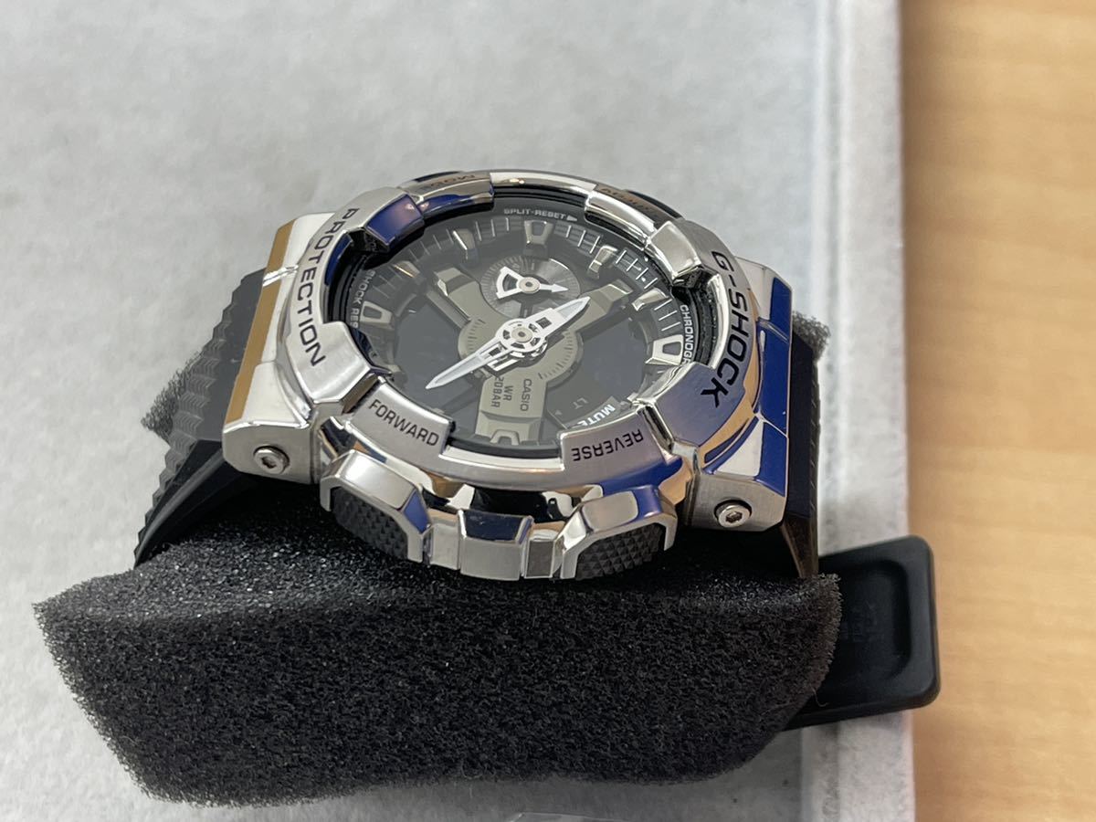 CASIO G-SHOCK カシオ ジーショック 5553 GM-110G シルバー ブラック文字盤 箱有 稼働品(その他)｜売買された ...