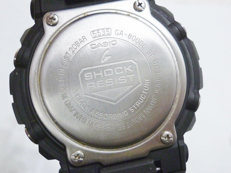 CASIO カシオ G-SHOCK Gショック 5535 GA-800DC クォーツ メンズ 腕時計(その他)｜売買されたオークション情報 ...