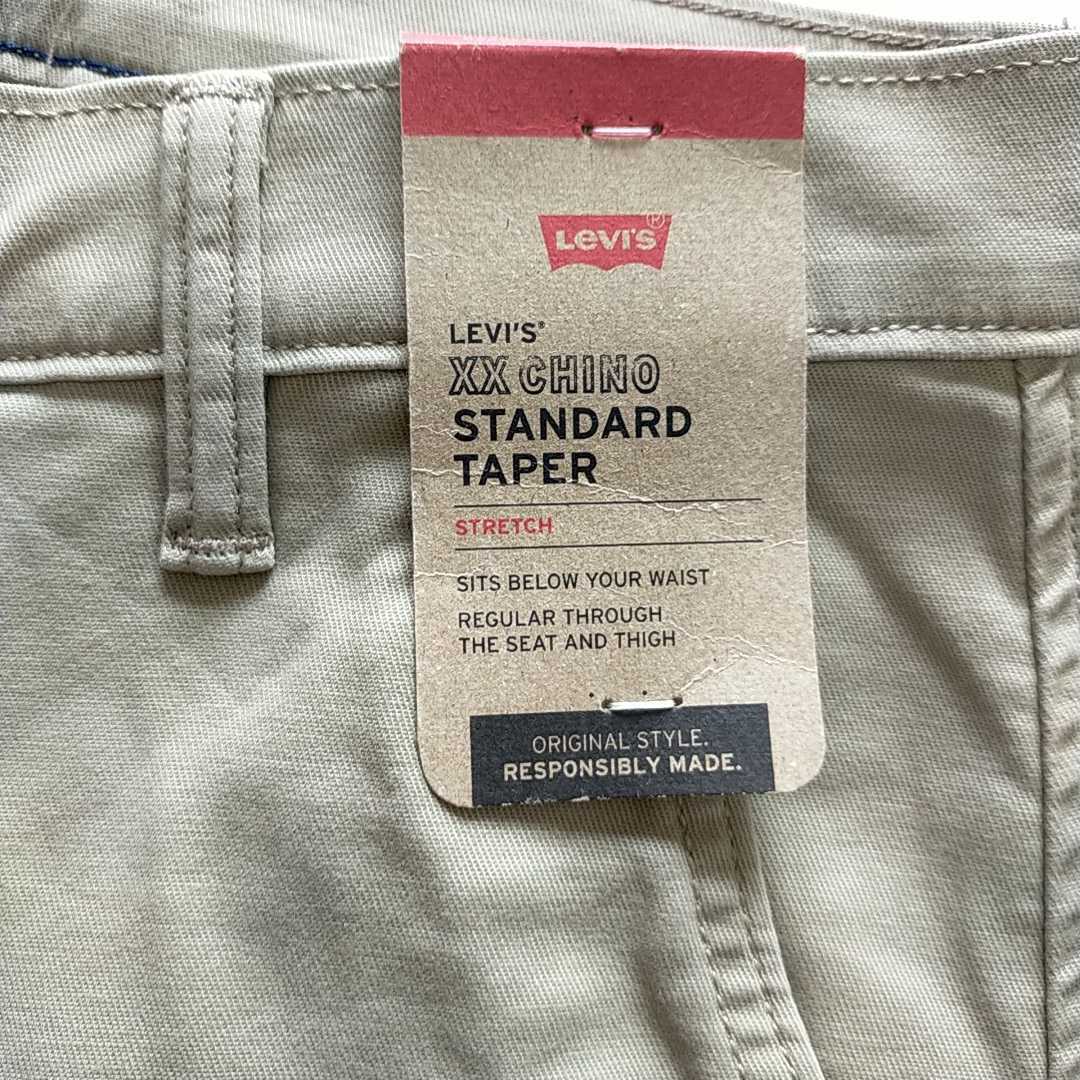 LEVI’S XX CHINO STANDARD TAPER チノ スタンダードテーパード リーバイス W28 L32 ストレッチ ...