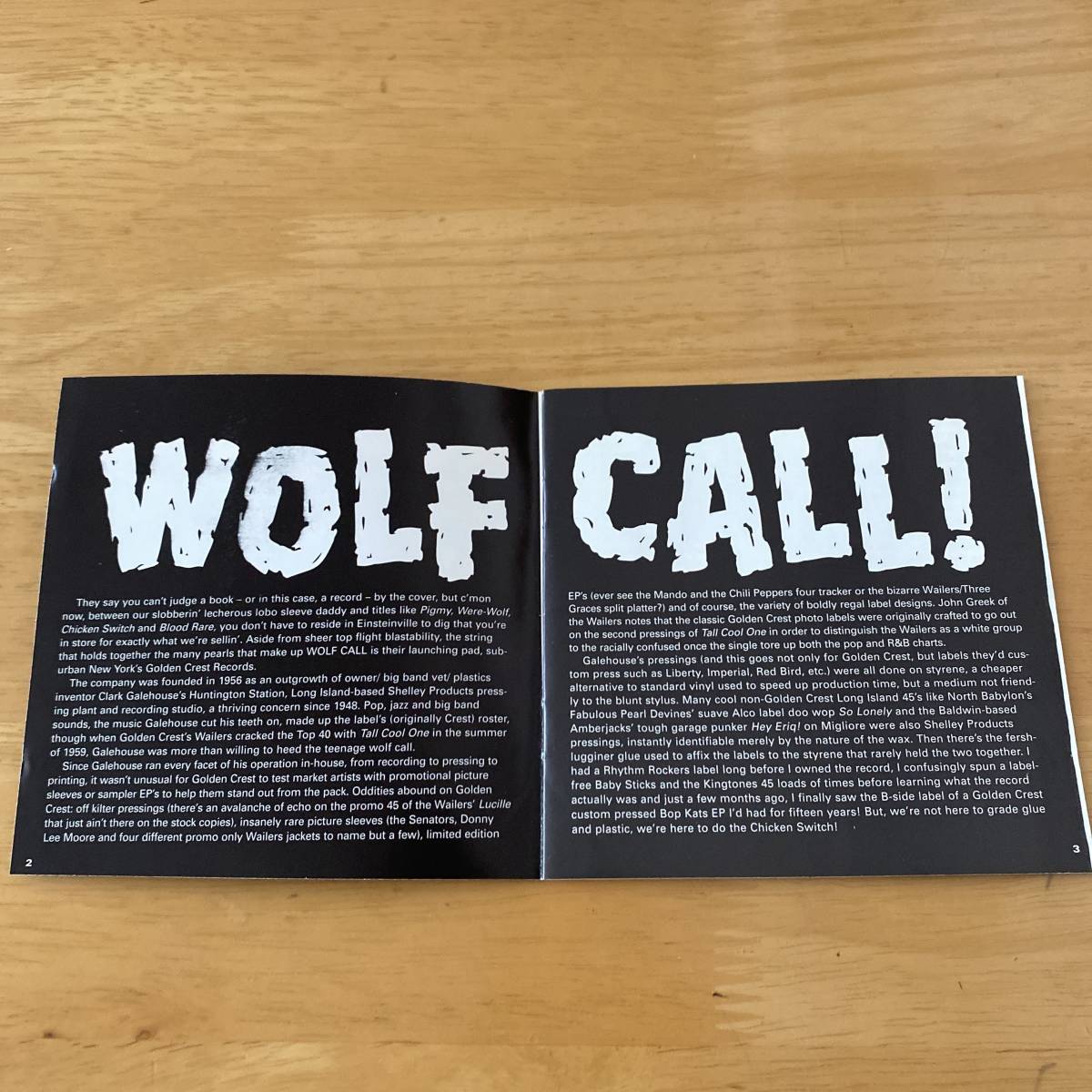 Wolf Call 輸入盤CD R&R Rockabilly Lord Dent Gino Kac-Ties HItch-Hikers ...
