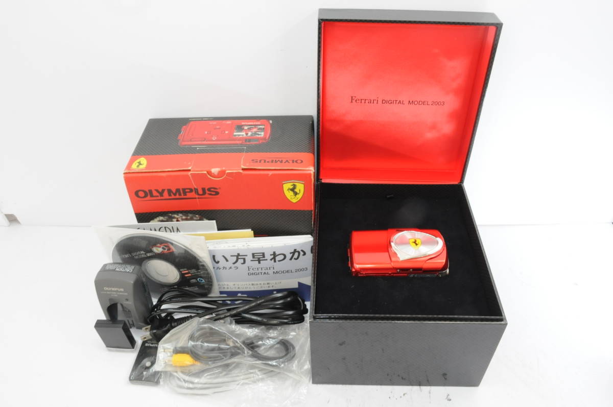 超極上 オリンパス OLYMPUS Ferrari DIGITAL MODEL 2003 日本限定1000台 元箱付き 7812(オリンパス ...