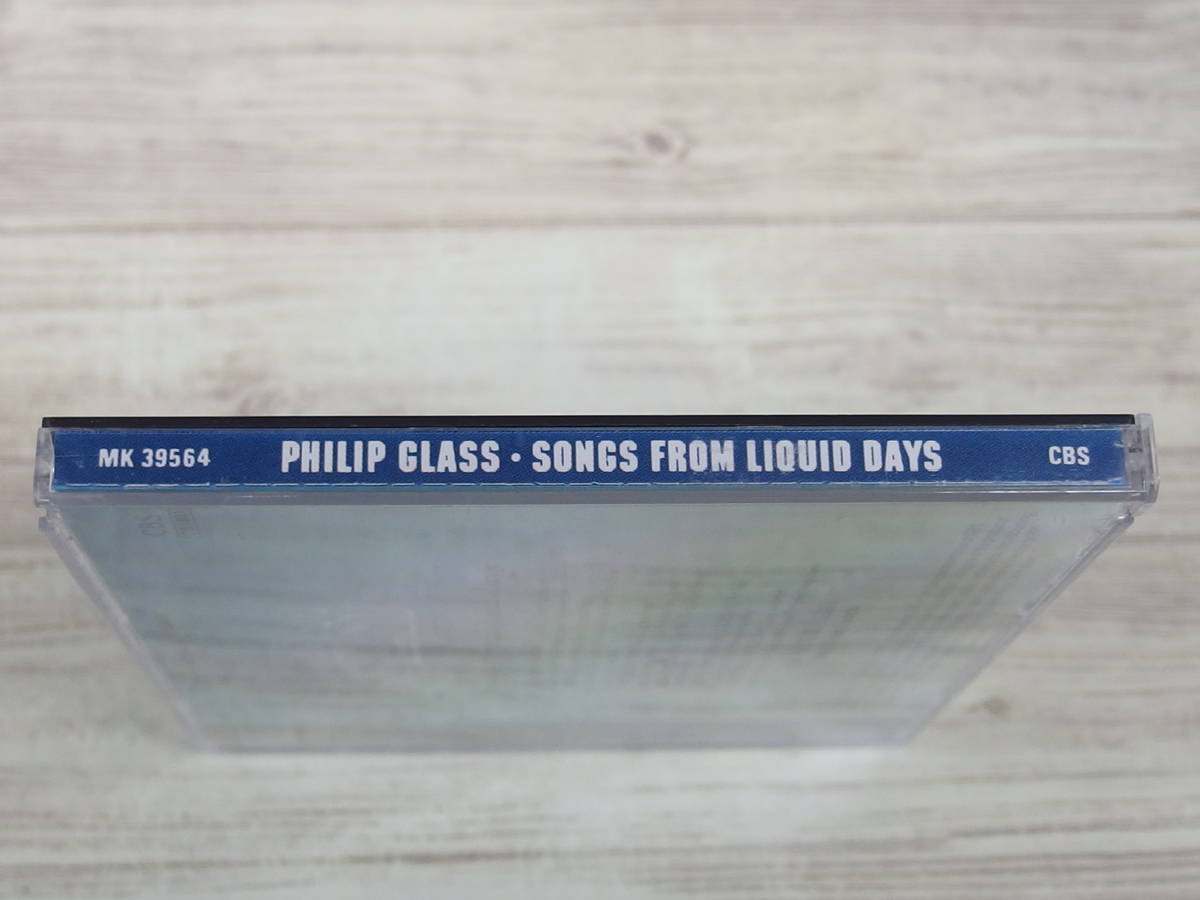 CD / PHILIP GLASS SONGS FROM LIQUID DAYS / PHILIP GLASS / D10 / ケース破損 ...