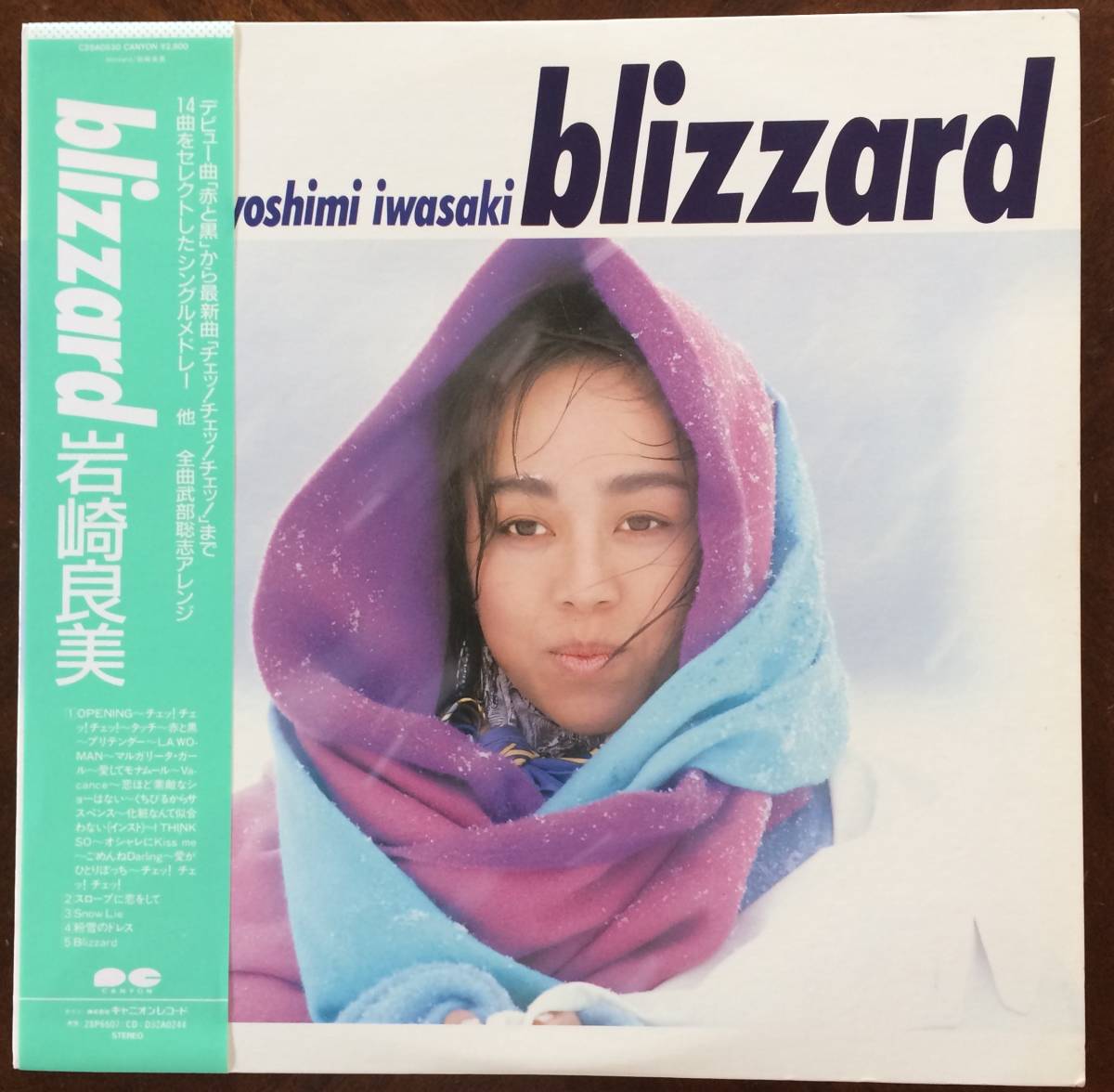 LP レコード ： 岩崎良美 blizzard 帯付(その他)｜売買されたオークション情報、yahooの商品情報をアーカイブ公開 - オークファン（aucfan.com）