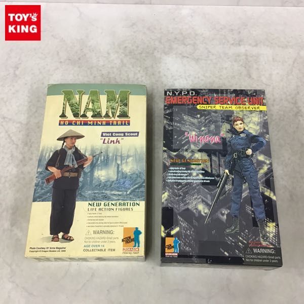 1円〜 ドラゴン ニュージェネレーションフィギュア NAM HO CHI MINH TRAIL Viet Cong Scout Linh ...